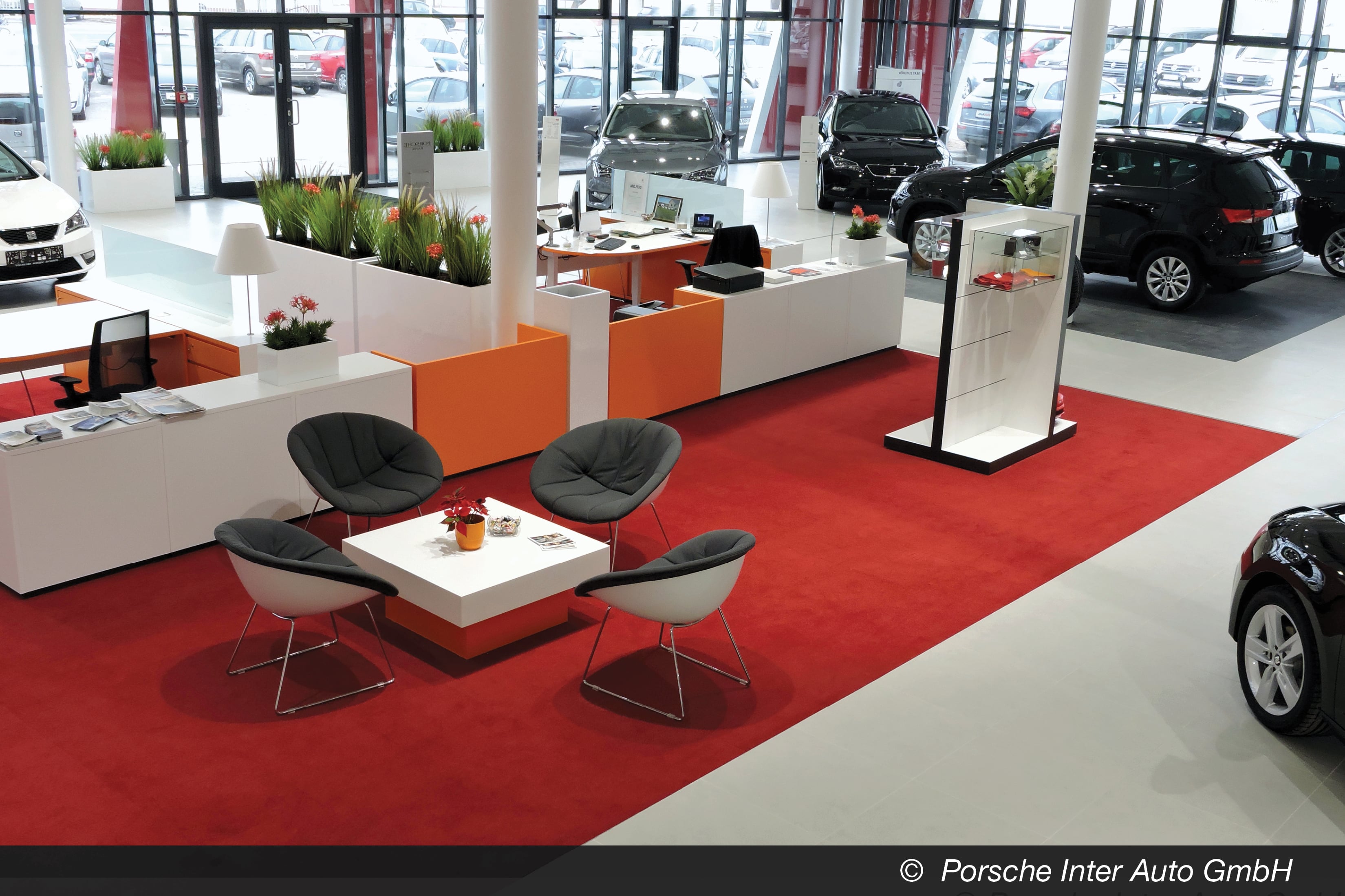 Izložbeni salon auto kuće PORSCHE inter auto, Wiener Neustadt - Murexin